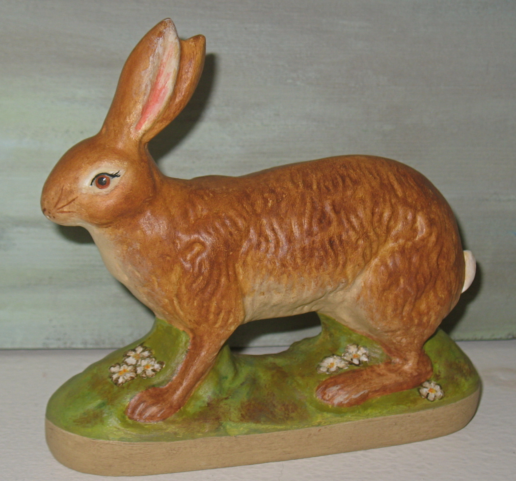 Chalkware Rabbit from an antique German chocolate mold by Bittersweet ...