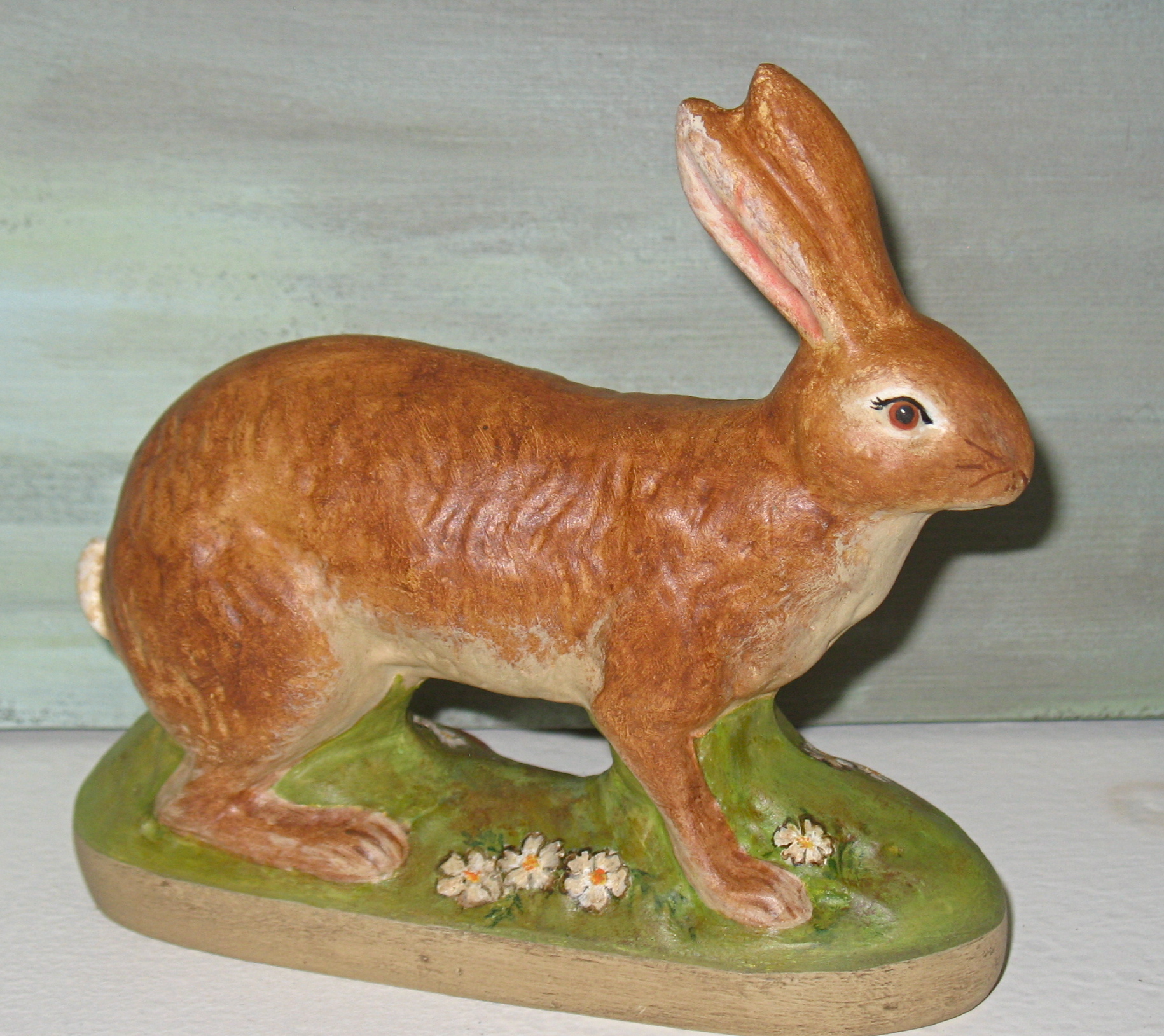 Chalkware Rabbit from an antique German chocolate mold by Bittersweet ...